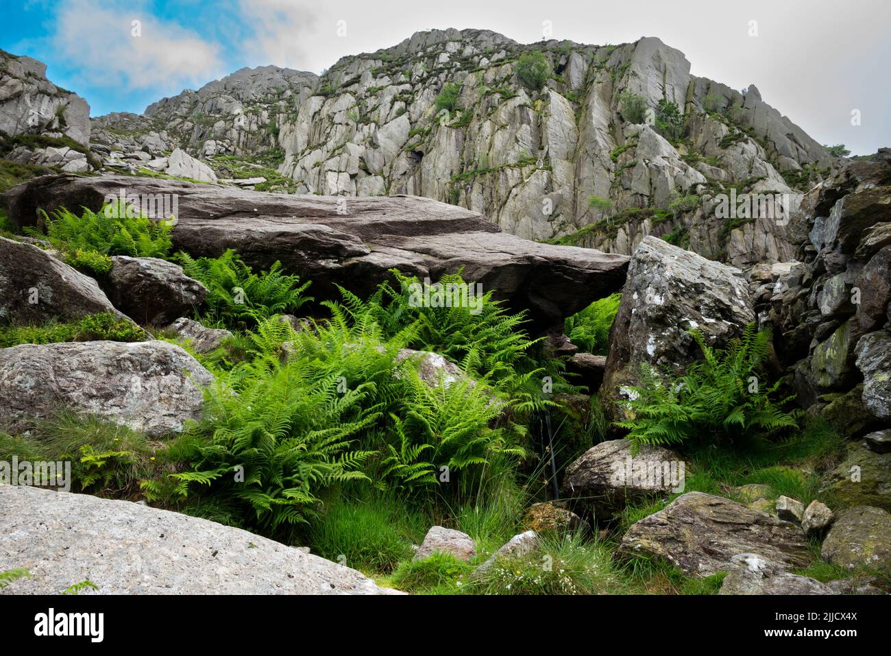 Tryfan in snowdonia hi-res stock photography and images - Alamy