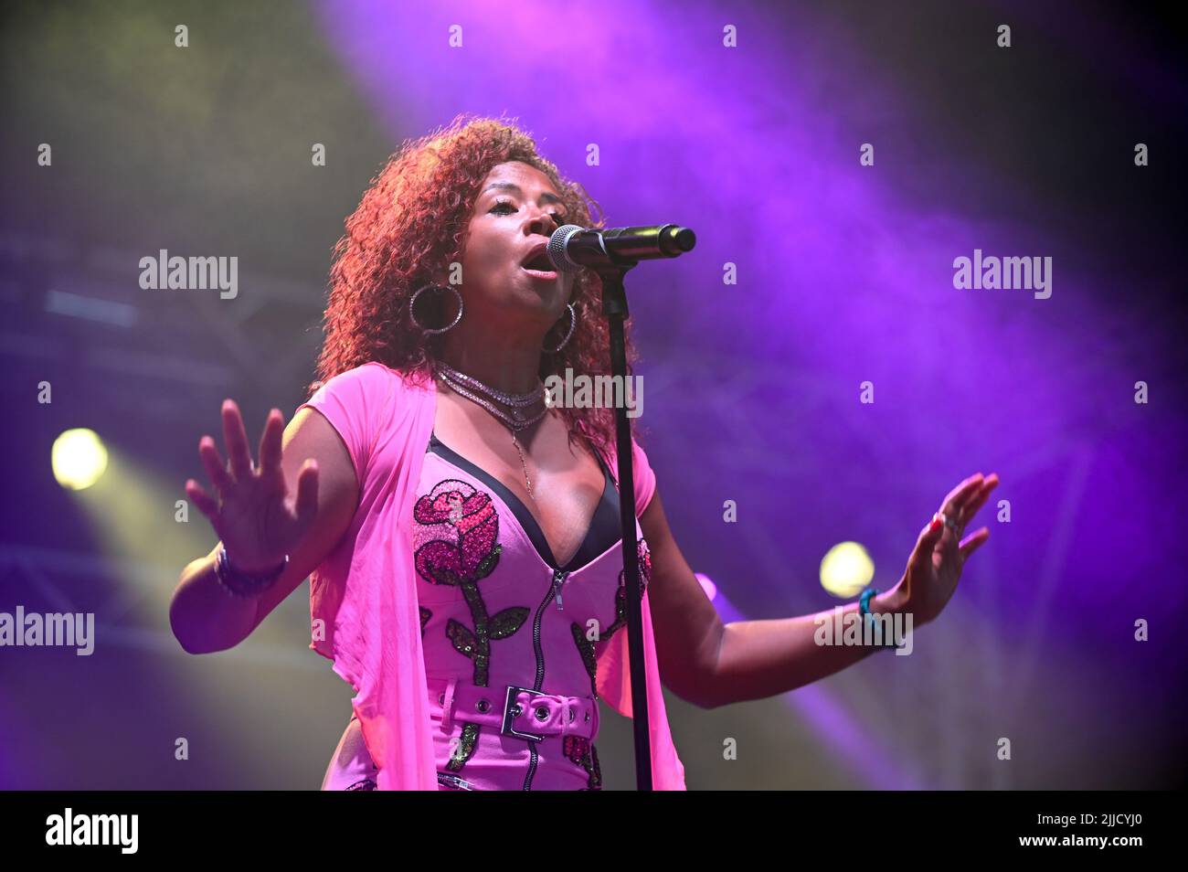July 24, 2022, Sheffield, South Yorkshire, U.K: Kelis Performing at ...