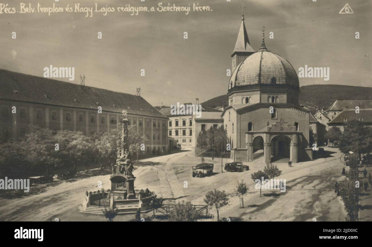 Széchenyi Square - postcards. Széchenyi Square, postcards from the '30s ...