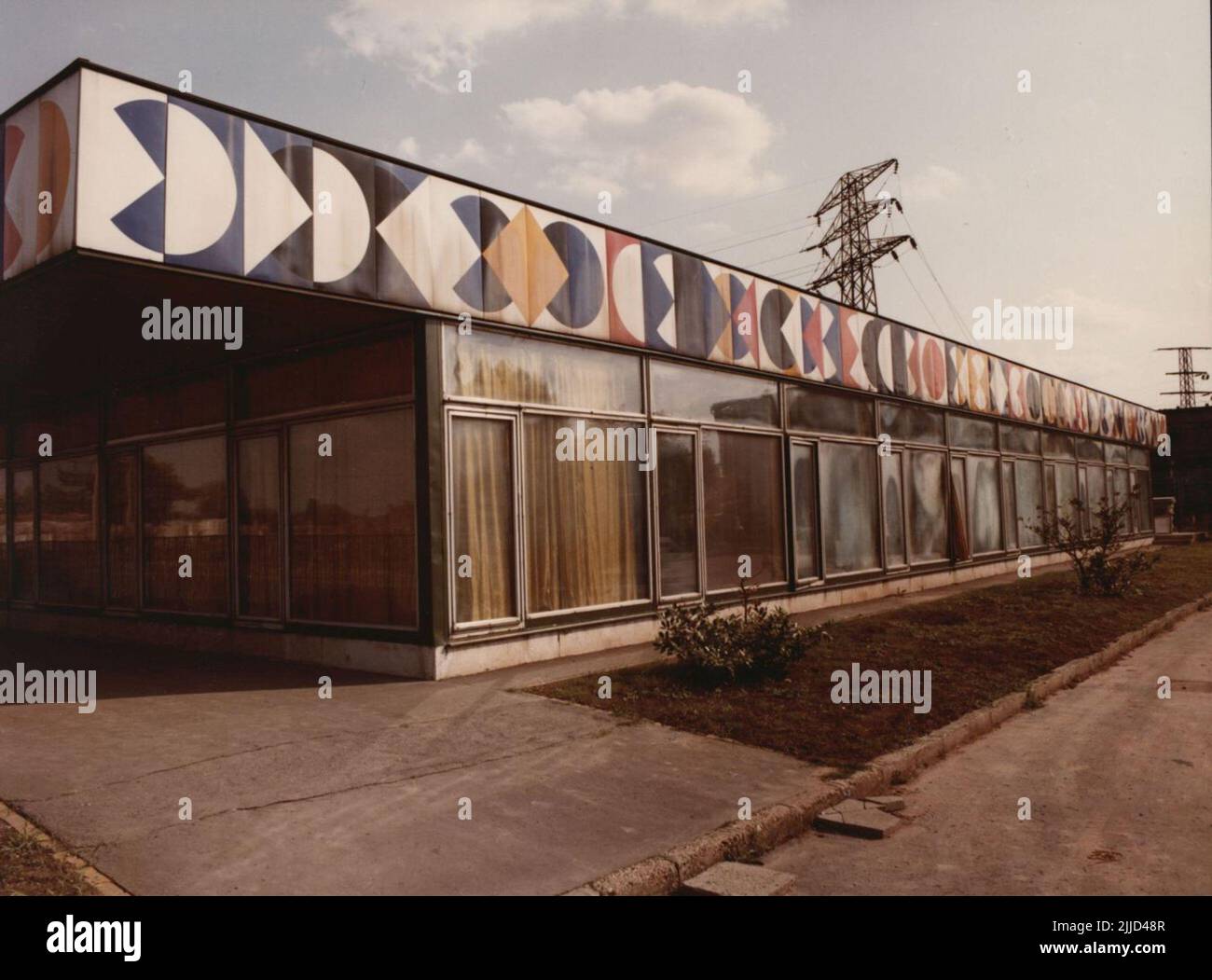 Southern Transdanubian power supply company. Building of Dédász (South ...