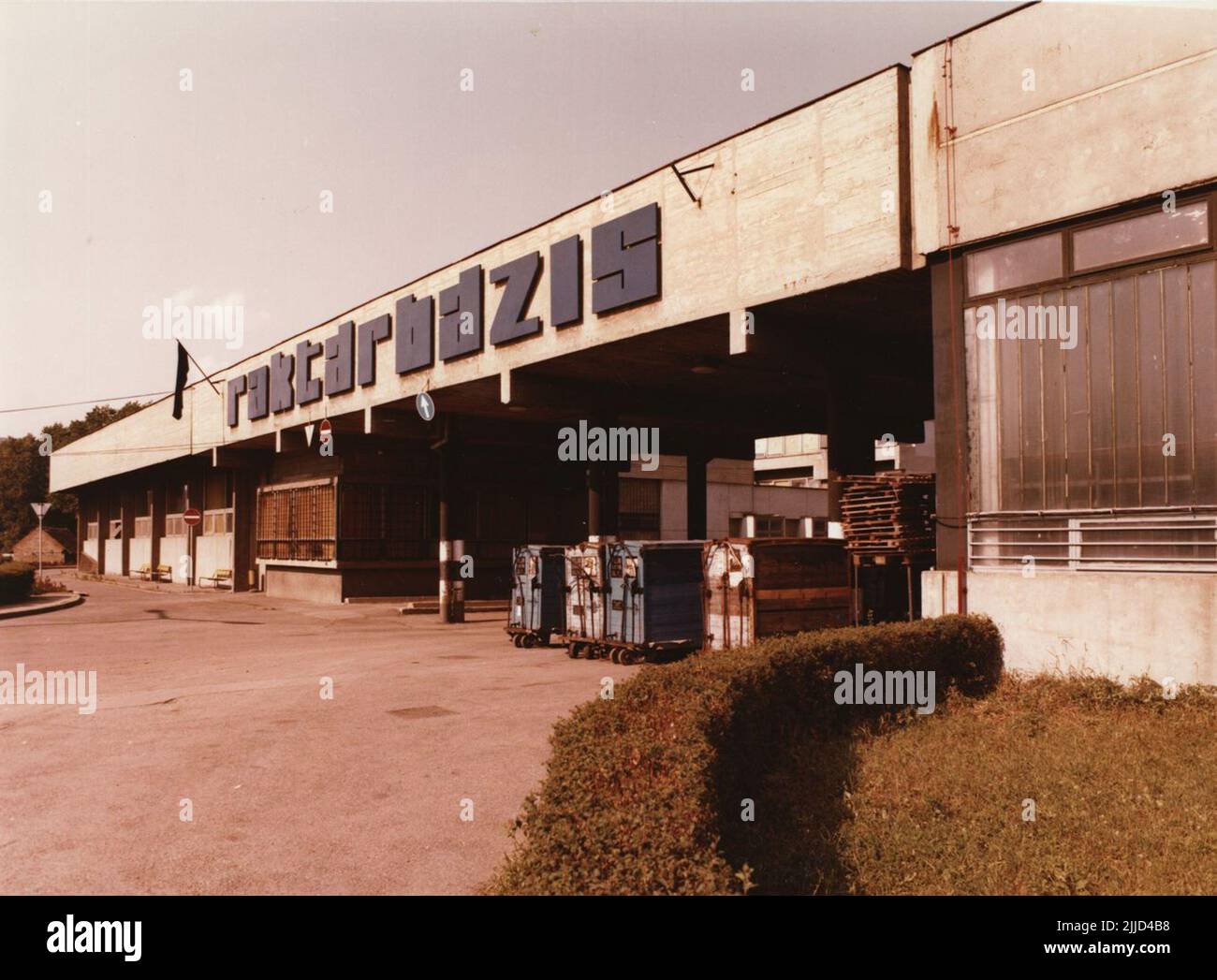 Pécs warehouse base. Depository centre of Raktárbázis (depo base ...
