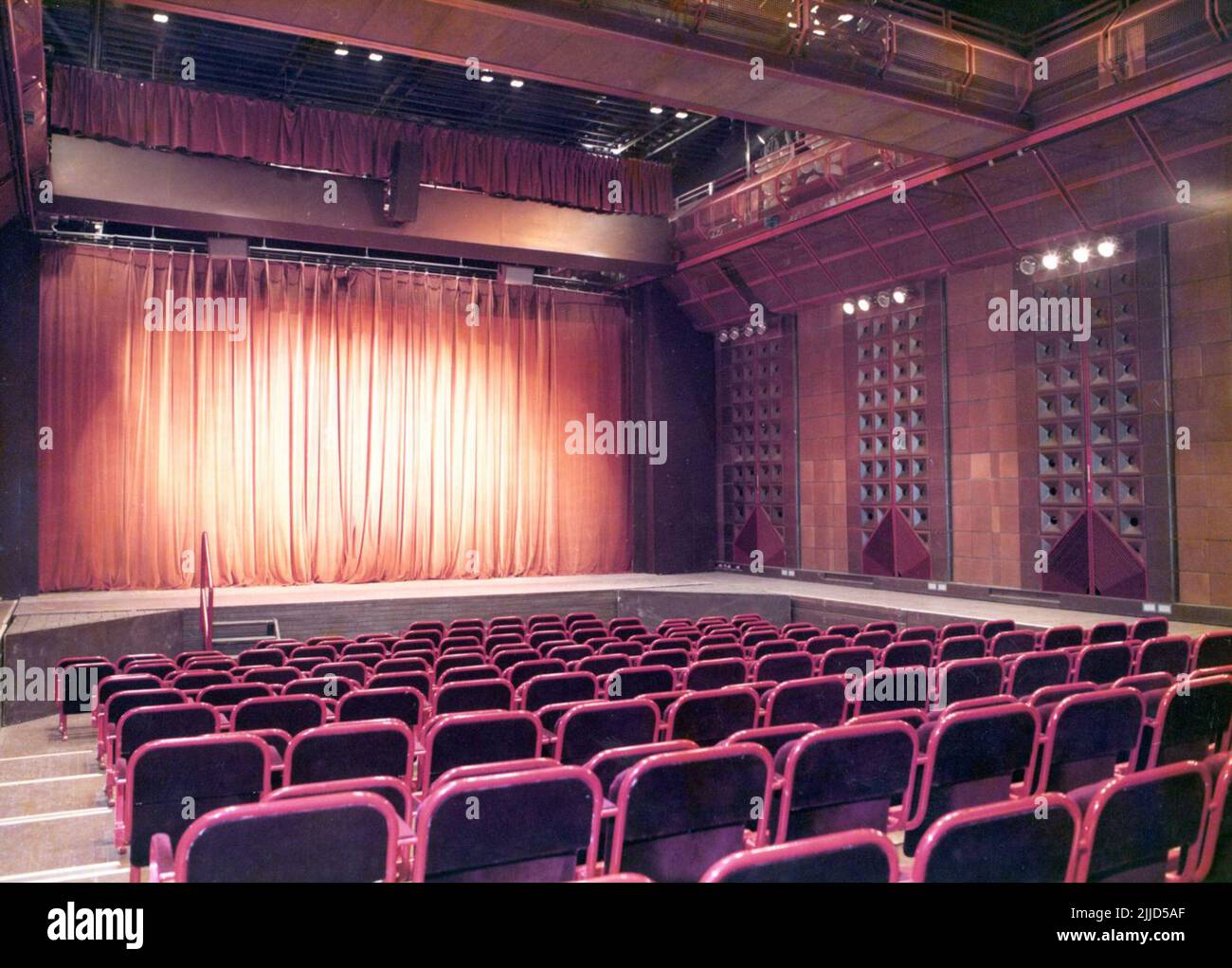 Chamber theater renovation. Renovation of the Studio Theatre, interior ...