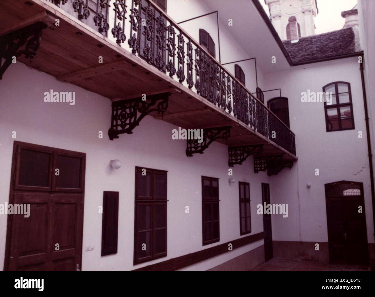 Kossuth Lajos street facade. The renovation of the street side- and ...