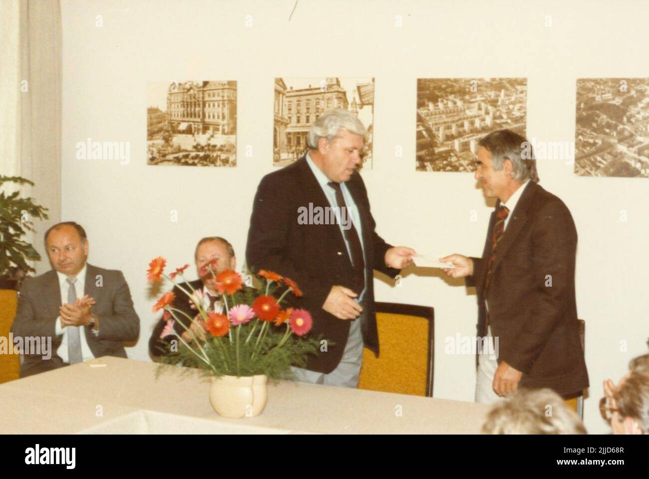 The inauguration of Zoltán Erdélyi. Photos from April 1984, the ...