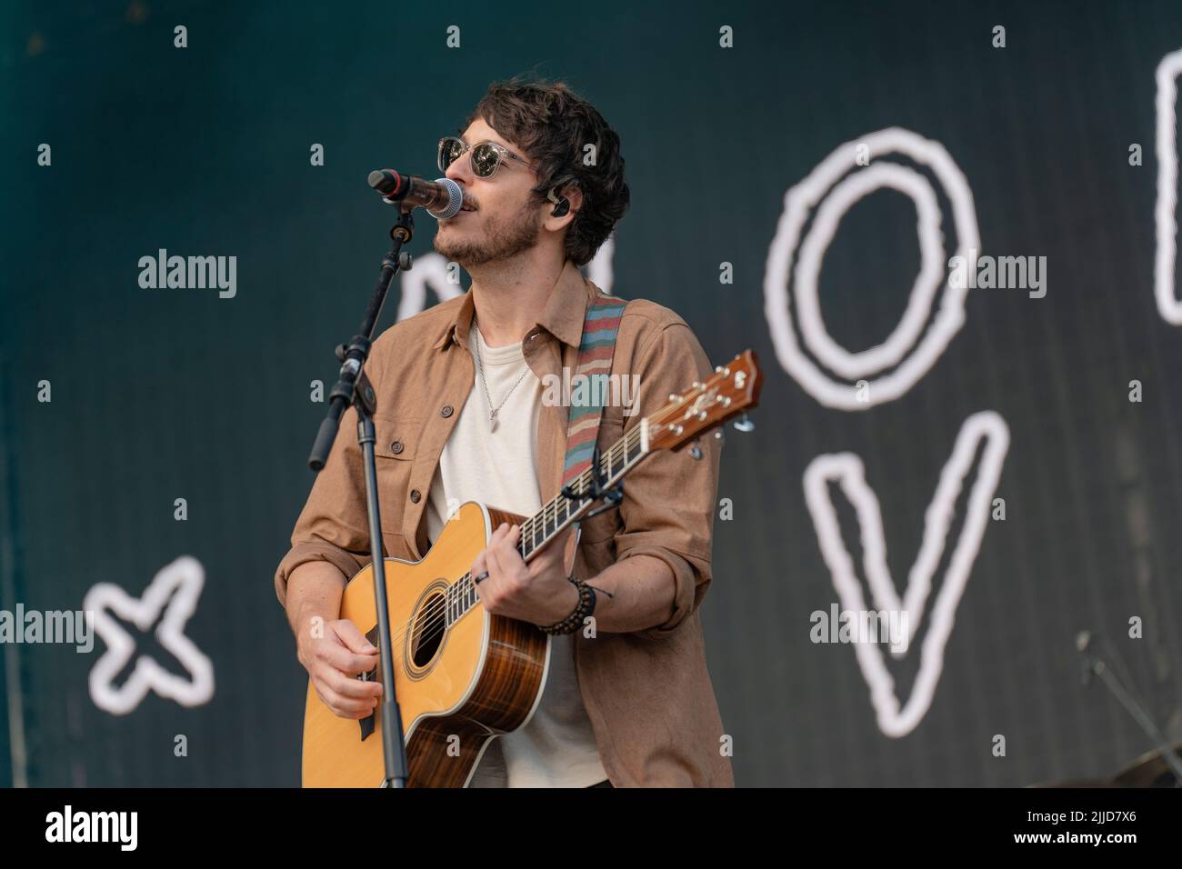 Bergen, Norway. 22nd, July 2022. The Australian country singer and ...