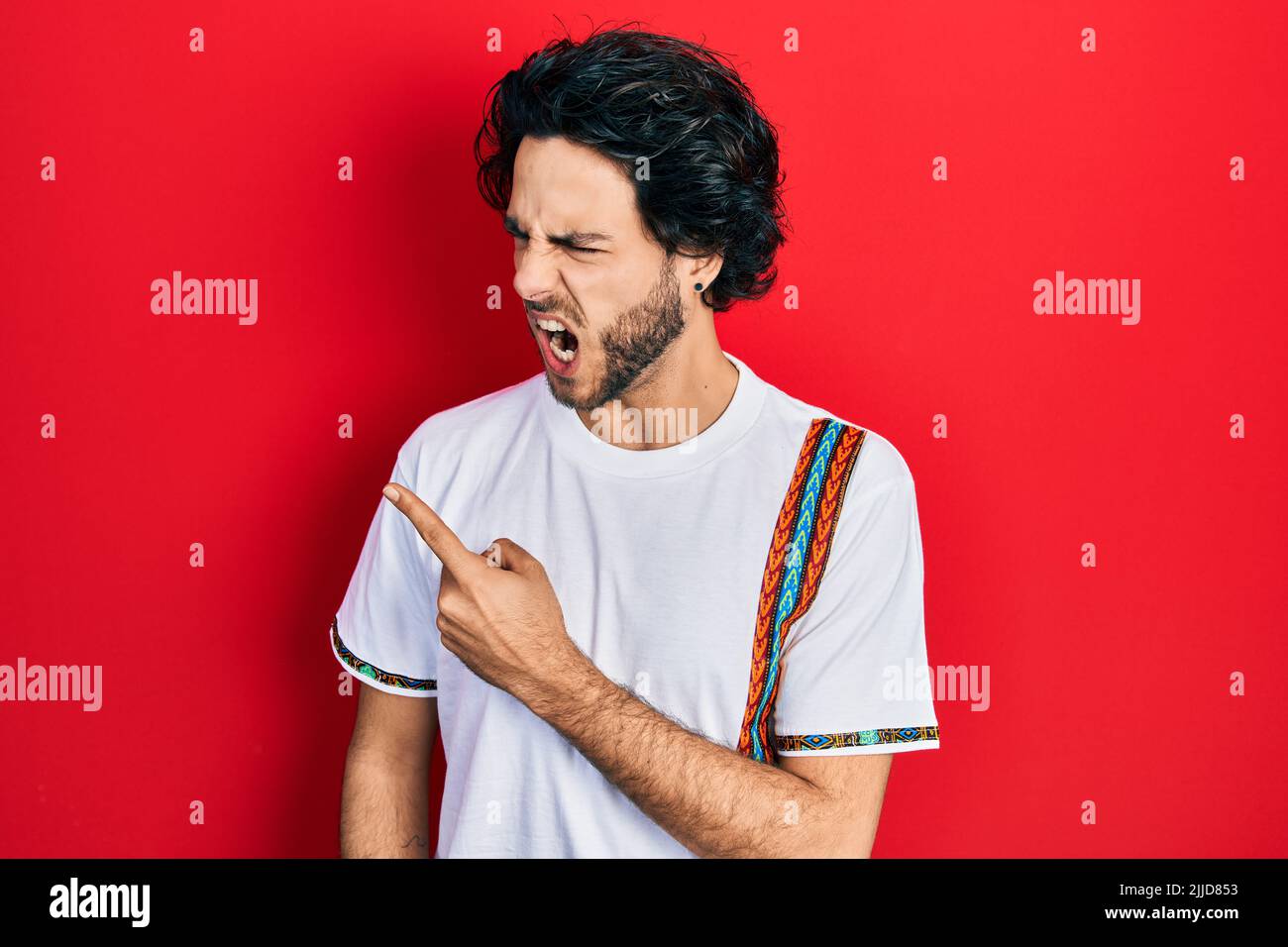 Angry point beard strong hi-res stock photography and images - Alamy