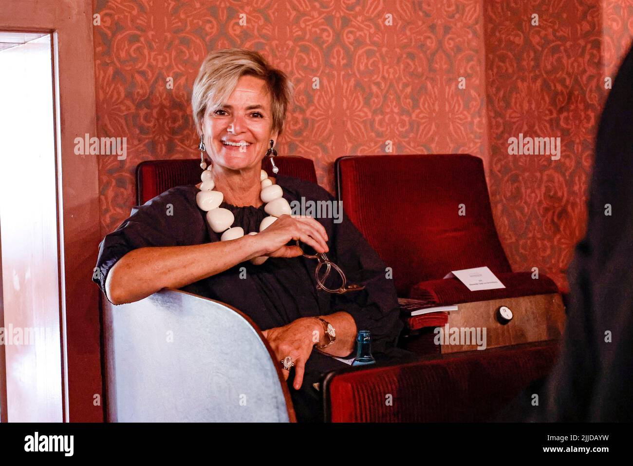 Bayreuth, Germany. 25th July, 2022. Princess Gloria von Thurn und Taxis ...