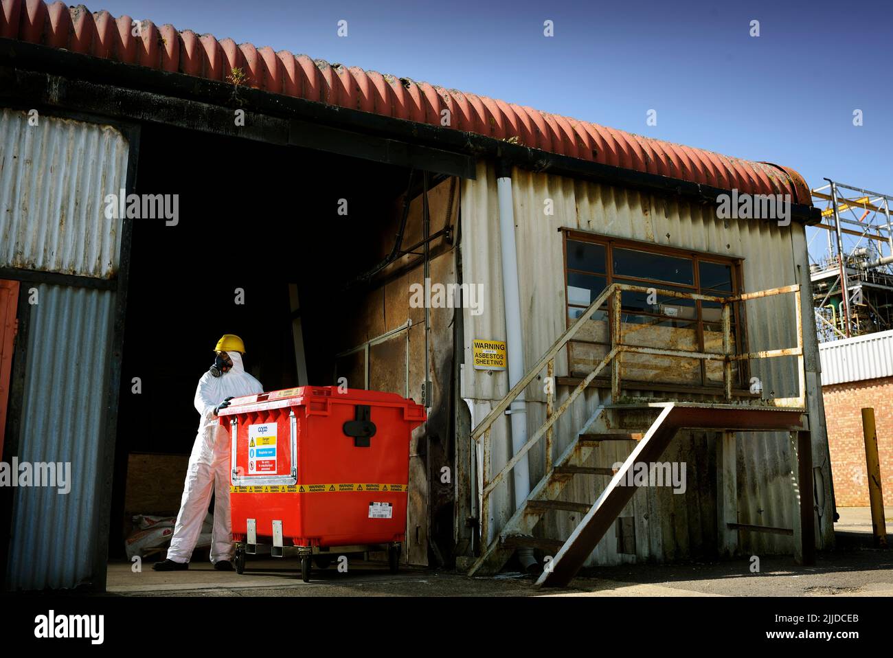 Asbestos plant hi-res stock photography and images - Alamy