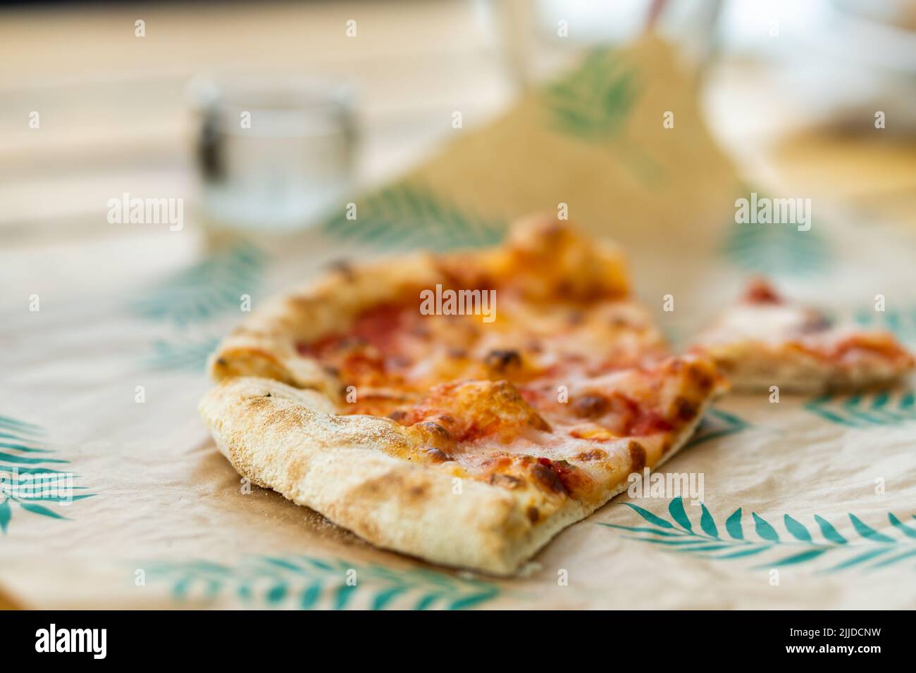 Closeup shot pizza slice hi-res stock photography and images - Alamy