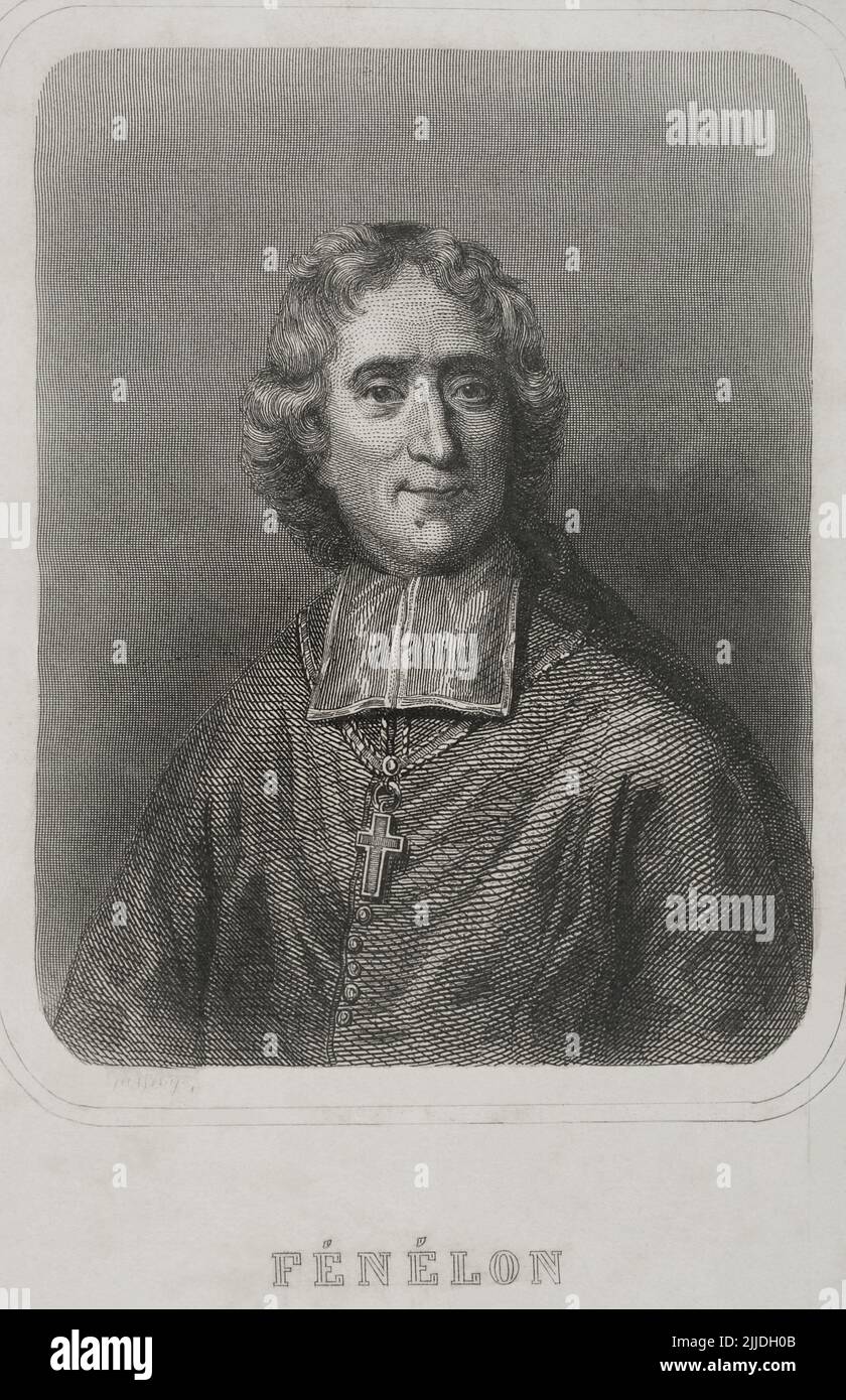 François Fénelon (1651-1715). French theologian, Catholic bishop, poet ...