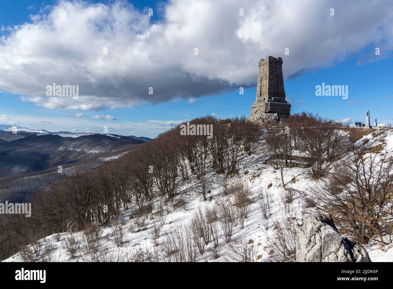 SHIPKA, BULGARIA - JANUARY 24, 2021: Monument to Liberty Shipka at ...