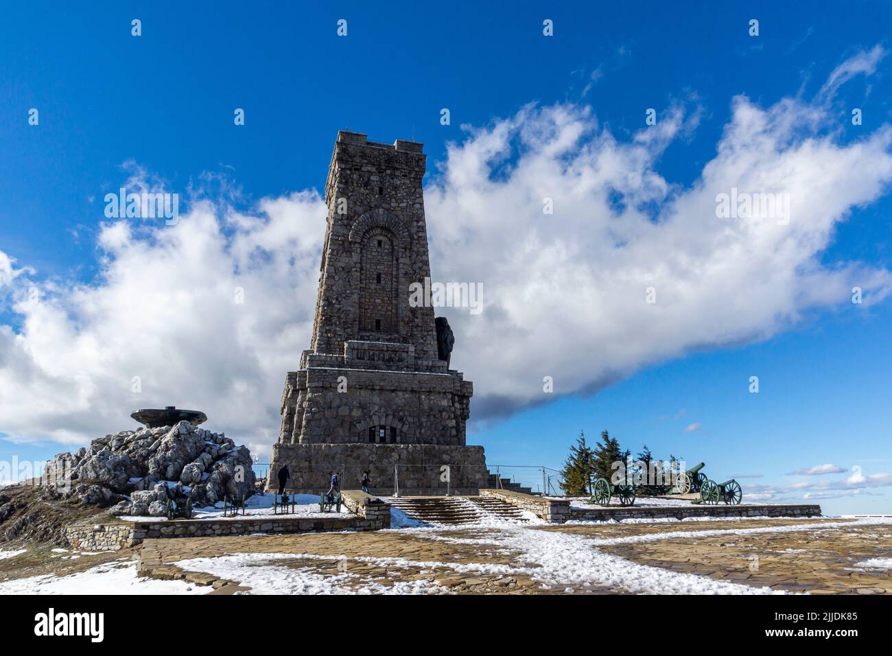 SHIPKA, BULGARIA - JANUARY 24, 2021: Monument to Liberty Shipka at ...
