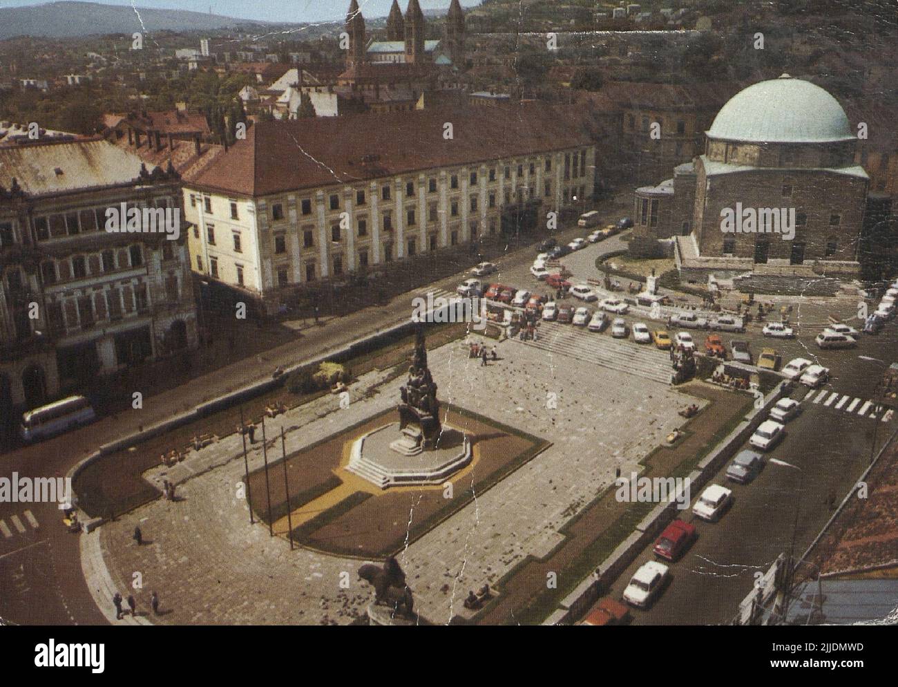 Szechenyi Square. Csaba Gabler's photo of the Széchenyi Square of Pécs ...