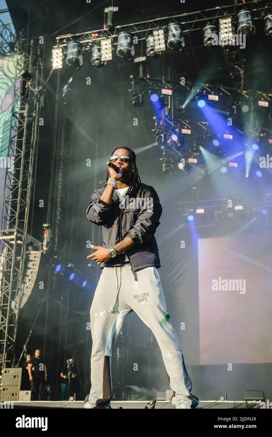 Stockholm, Sweden. 01st, July 2022. The American rapper and lyricist ...