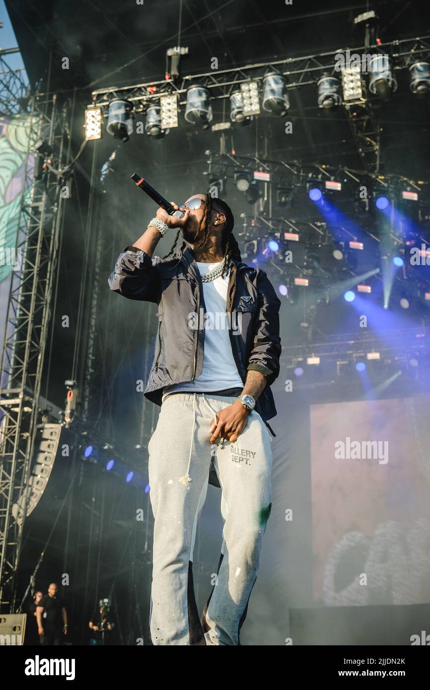 Stockholm, Sweden. 01st, July 2022. The American rapper and lyricist ...