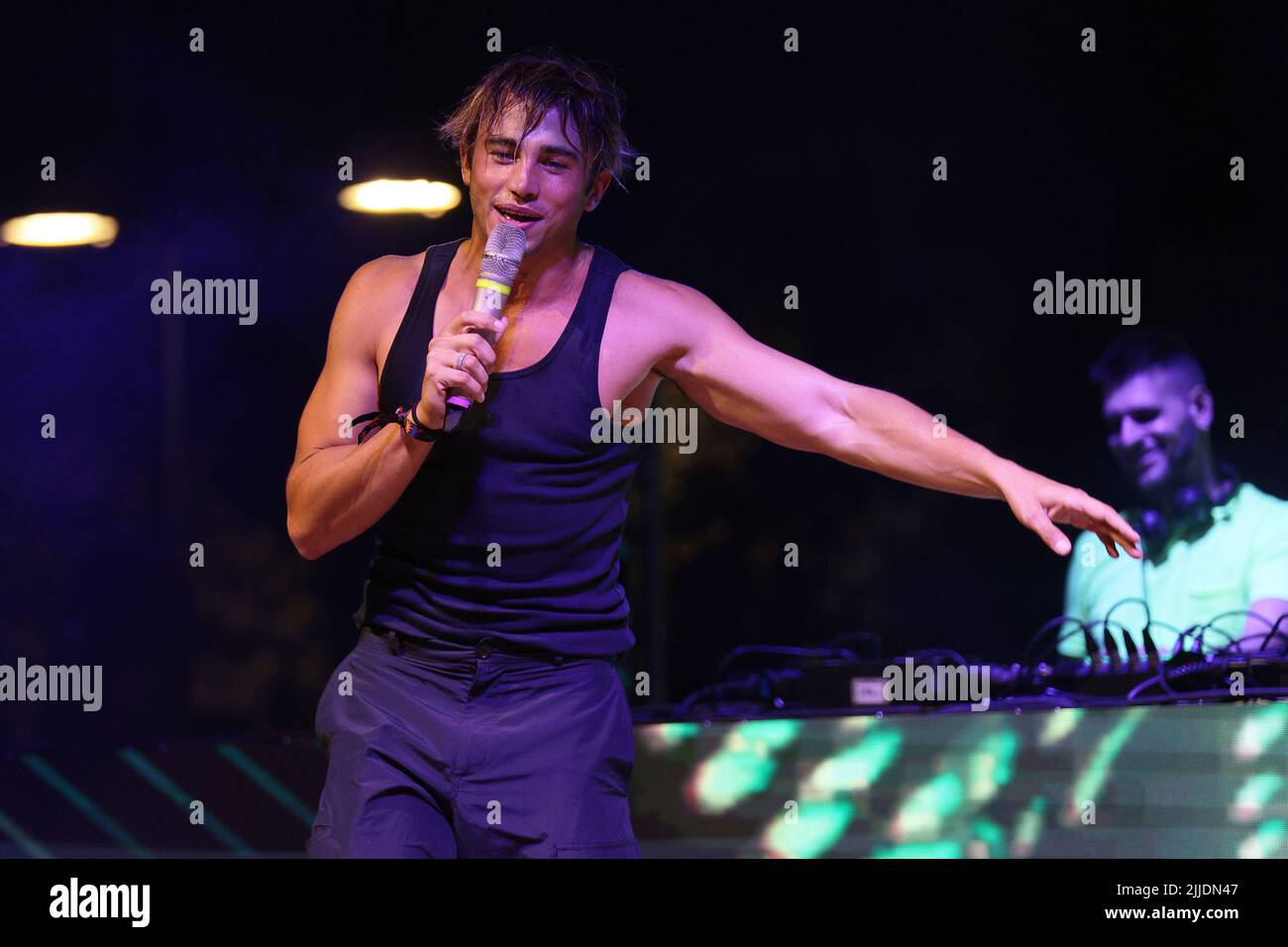 in the photo Riki Marcuzzo Stock Photo - Alamy