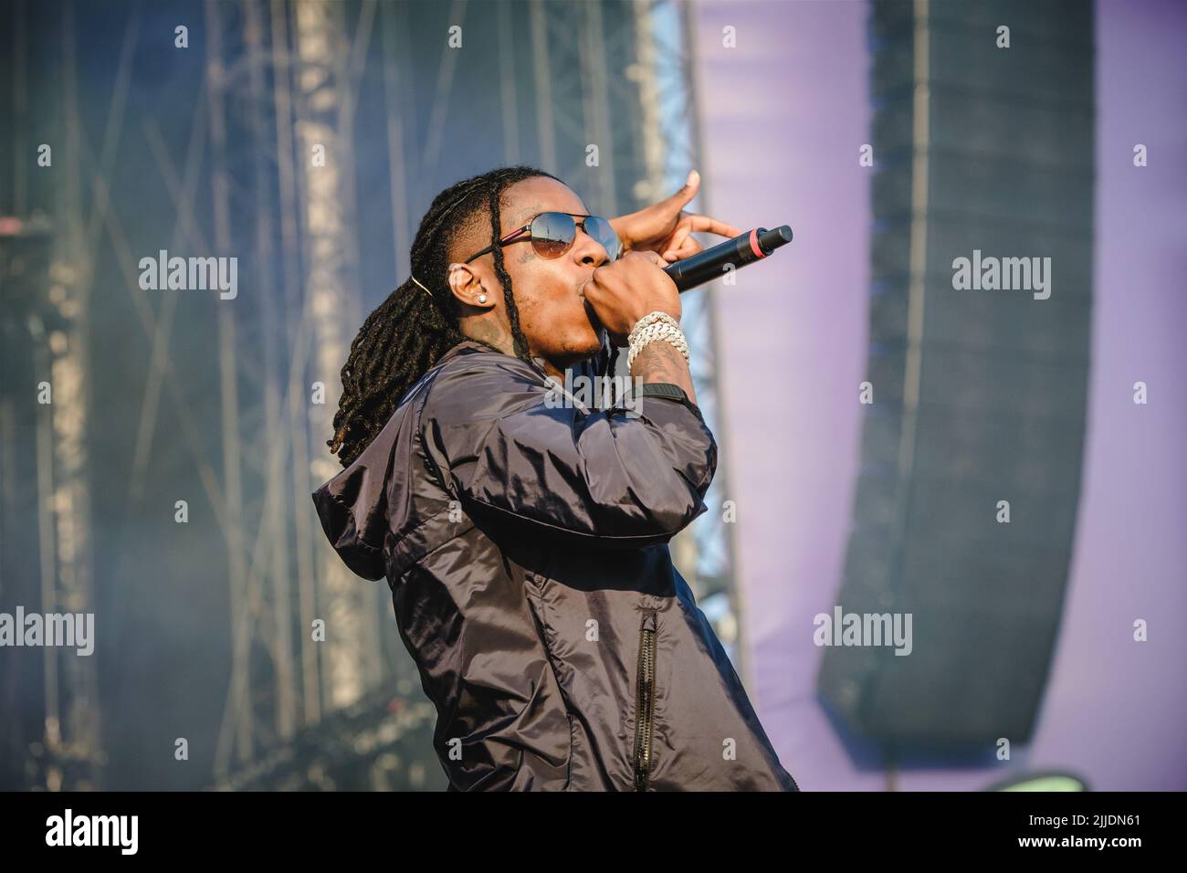 Stockholm, Sweden. 01st, July 2022. The American rapper and lyricist ...