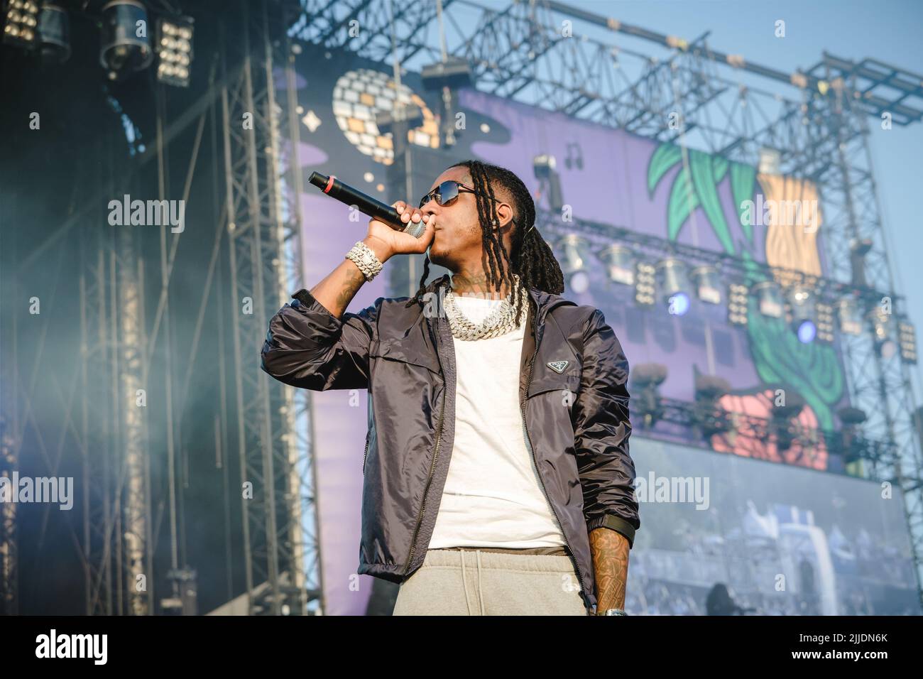 Stockholm, Sweden. 01st, July 2022. The American rapper and lyricist ...