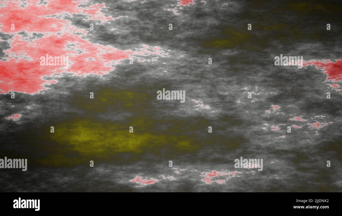 3D rendering. Rusty metal texture with red paint. Metal wear texture ...