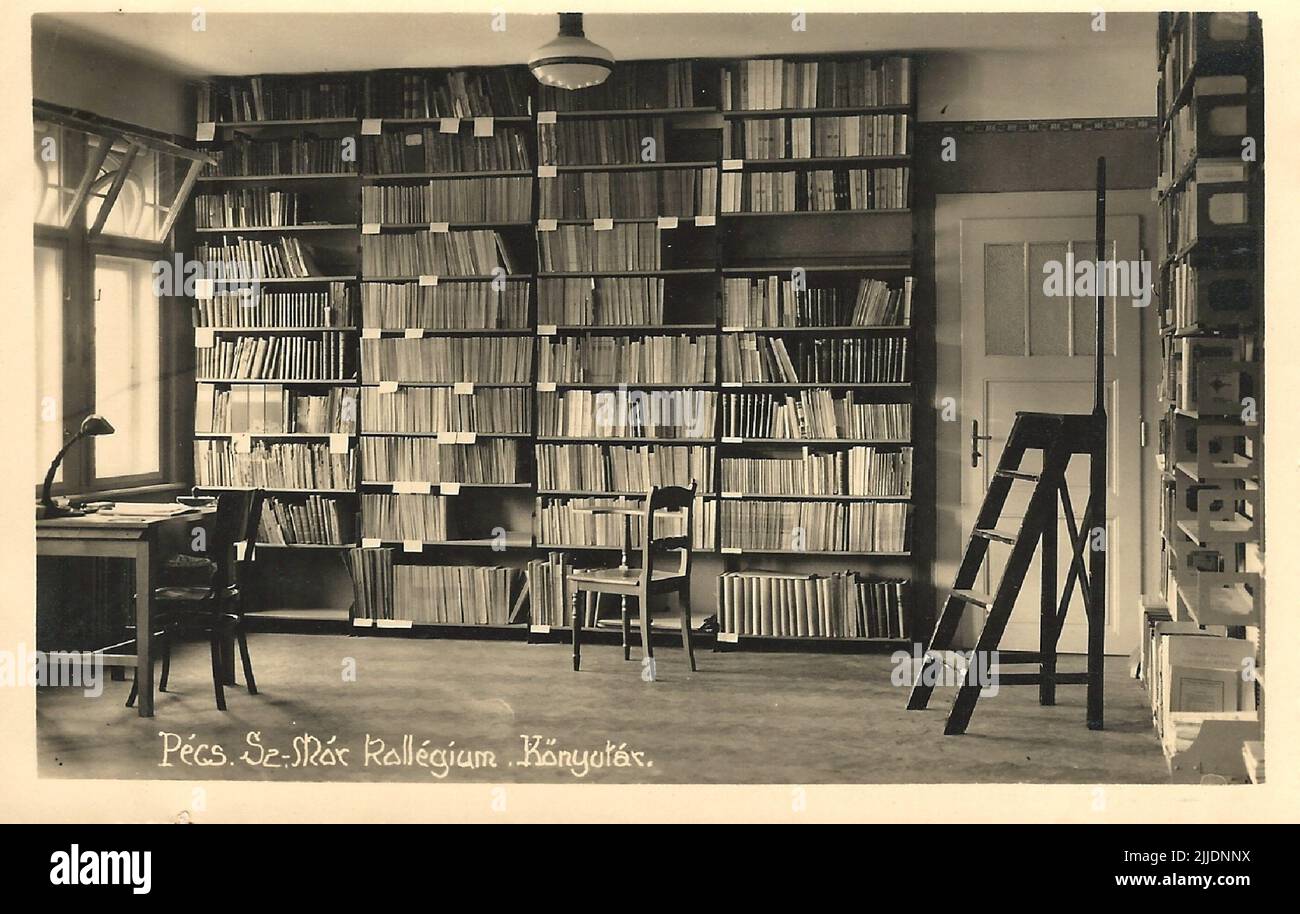Library of St. Mór College of Pécs. Library of the Saint Maurus ...