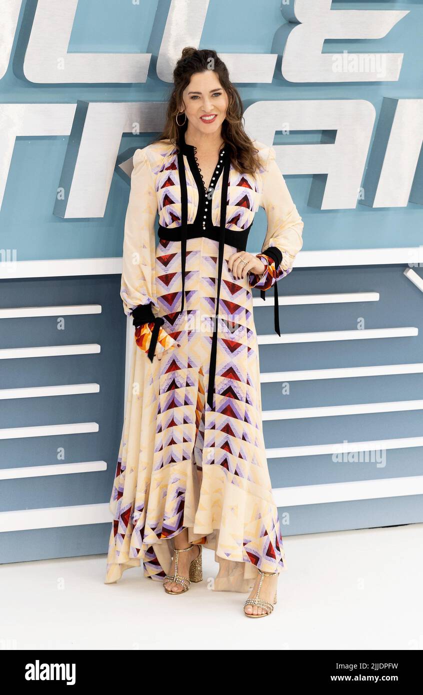 London, UK. Kelly McCormick at the Bullet Train Premiere. Leicester ...