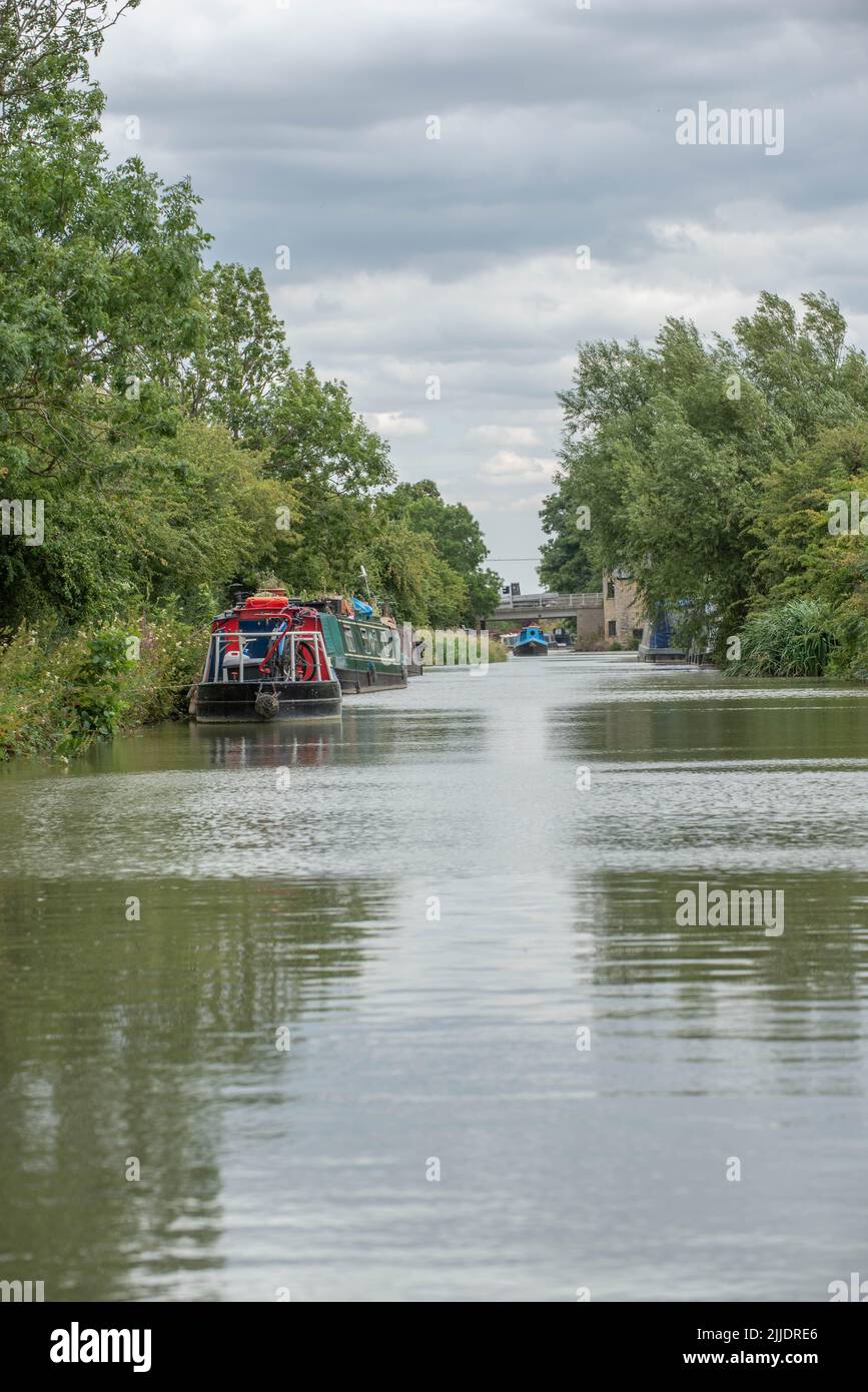United Kingdom Canal network from the Grand Union Canal Stock Photo - Alamy