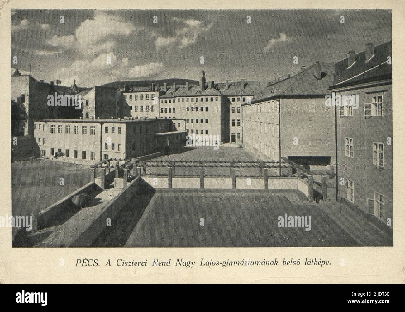 The inner view of the Great Louis Grammar School of Cistercian Order ...