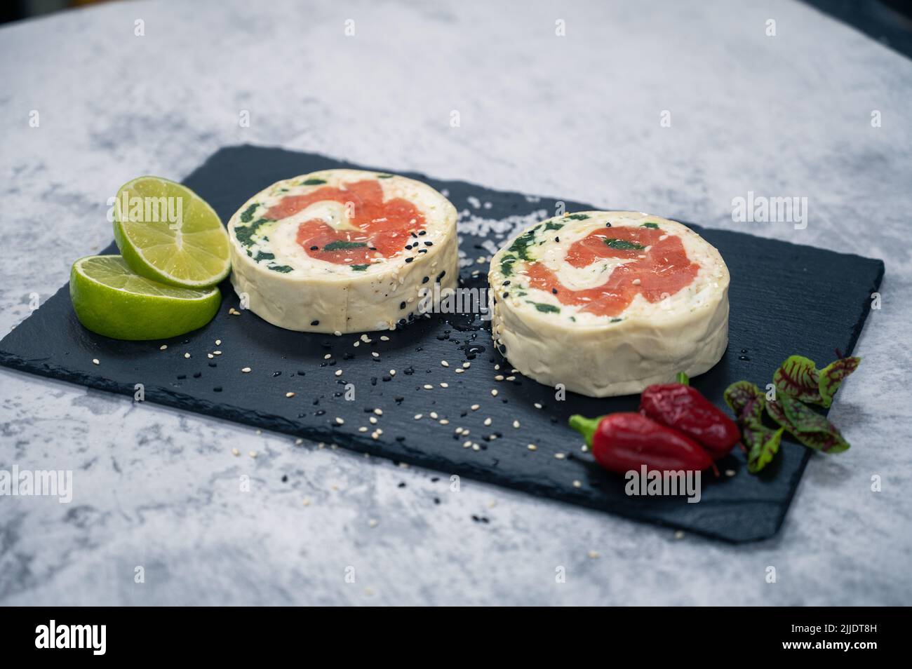 Restaurant semi finished dish hi-res stock photography and images - Alamy