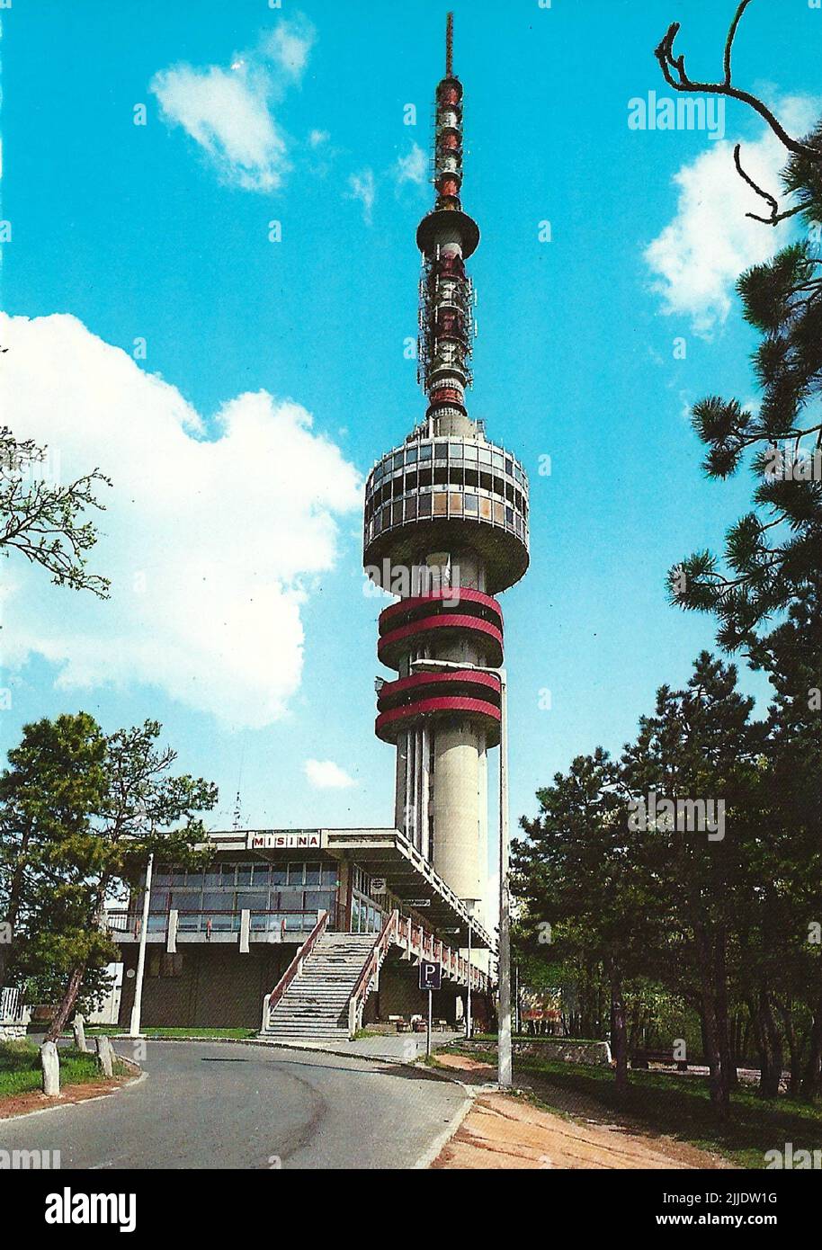 Pécs TV Tower in 1986. The TV tower of Pécs. The Local History ...