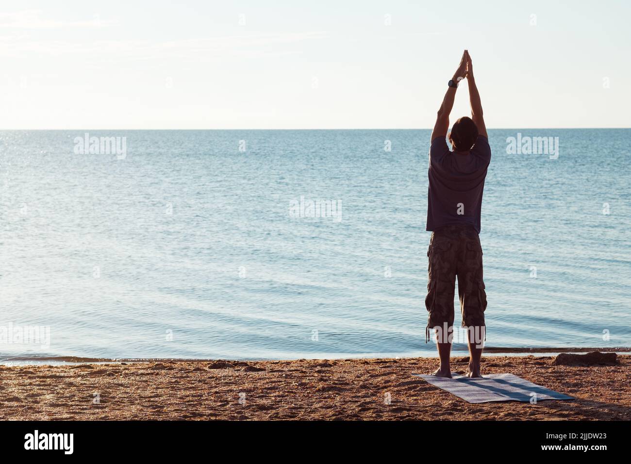 Wellness lifestyle man hi-res stock photography and images - Alamy