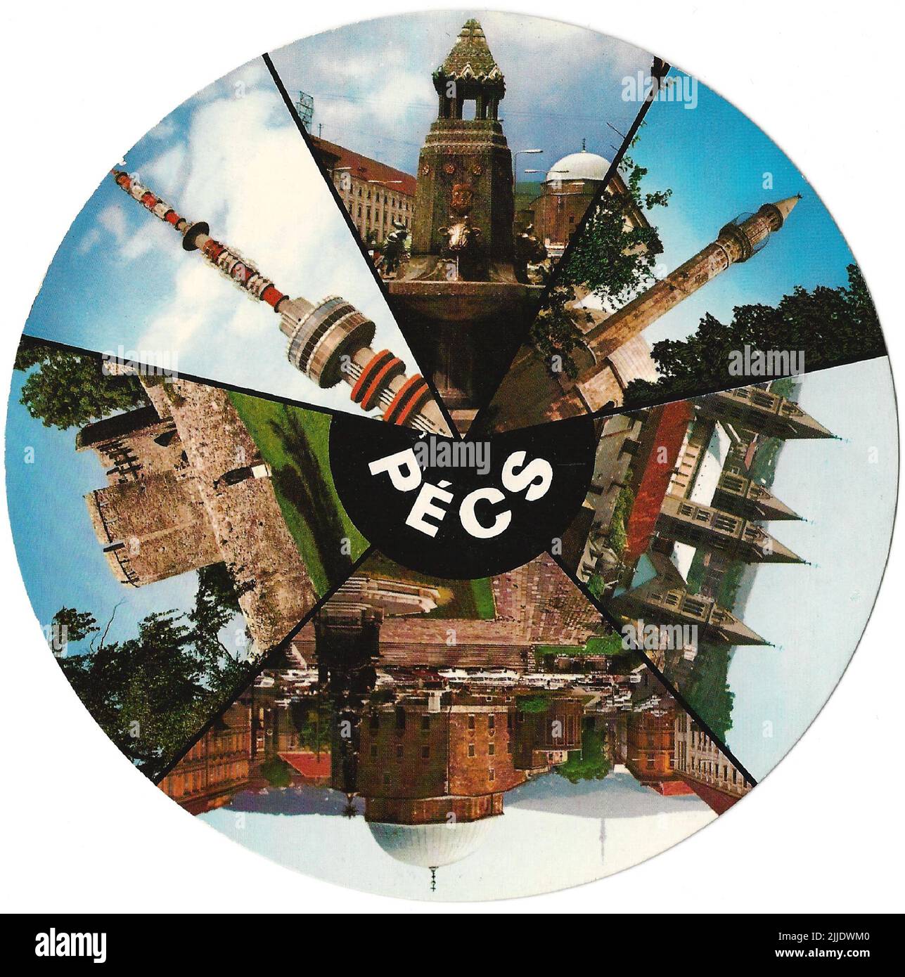 Pecs tv tower Cut Out Stock Images & Pictures - Alamy