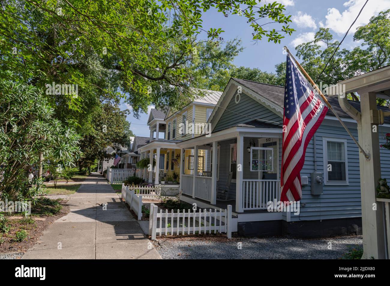 Historic Character Homes, Downtown Wilmington, North Carolina, United ...