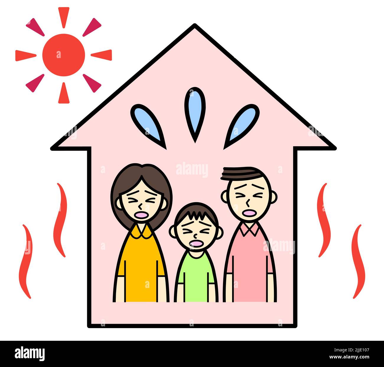 Child heat exhaustion hi-res stock photography and images - Alamy