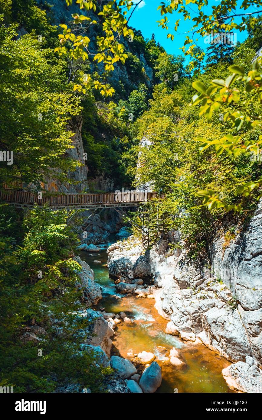 Horma Canyon. Kure Mountains National Park. Horma Canyon hiking trail ...
