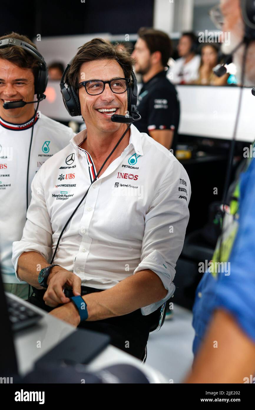Le Castellet, France. 23rd July, 2022. Toto Wolff (AUT, Mercedes-AMG ...