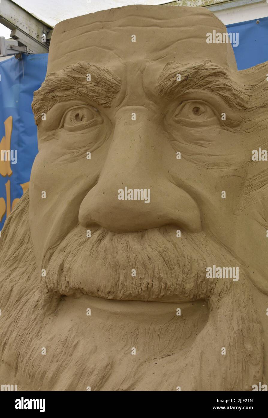 Photo Of The Sand Sculpture: Evolution, Sandworld In Lodmoor Country ...