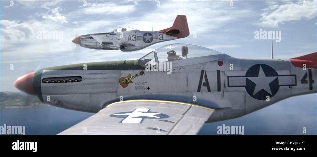 FIGHTER PLANES, RED TAILS, 2012 Stock Photo - Alamy