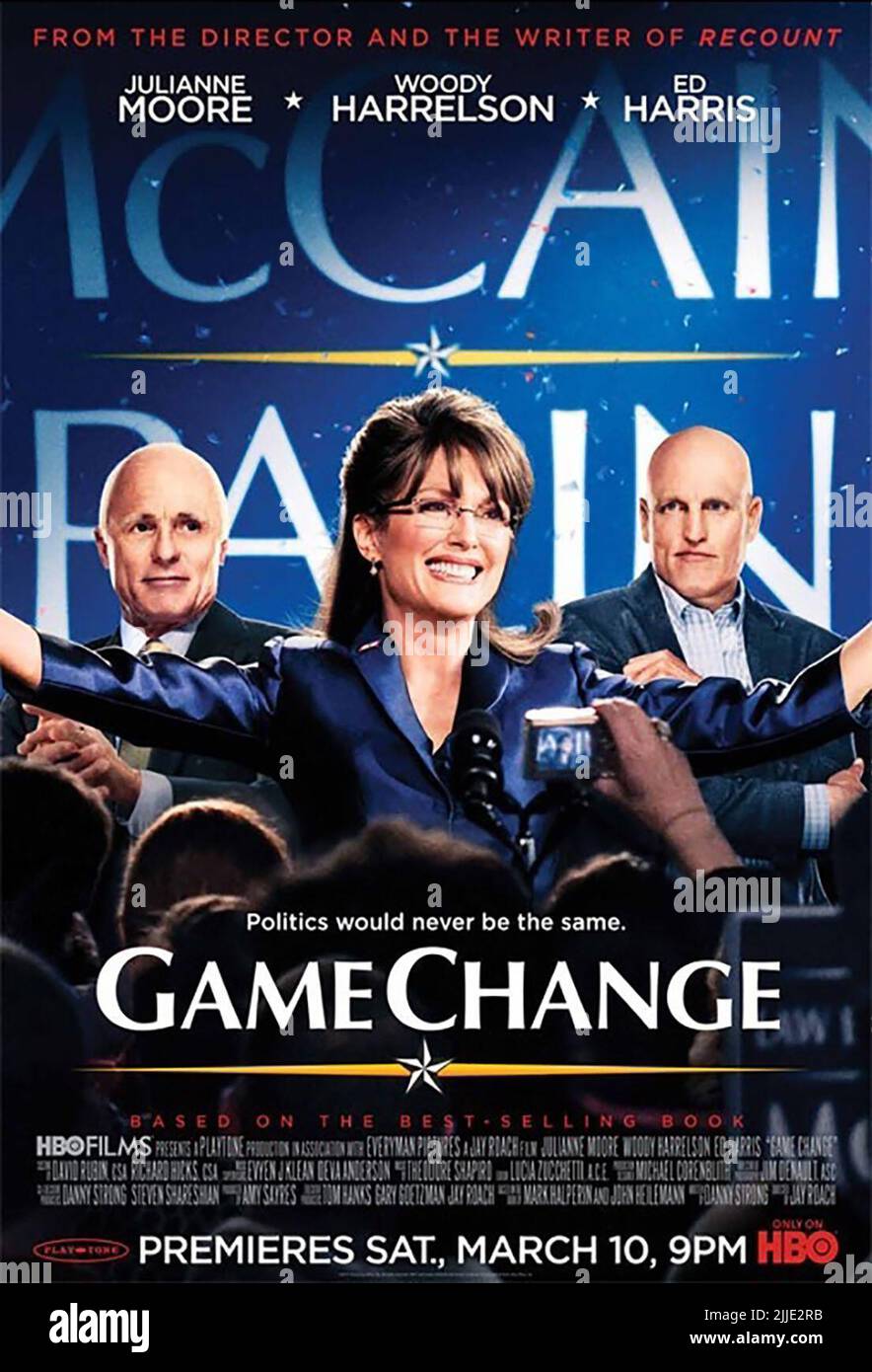 ED HARRIS, JULIANNE MOORE, WOODY HARRELSON POSTER, GAME CHANGE, 2012 ...