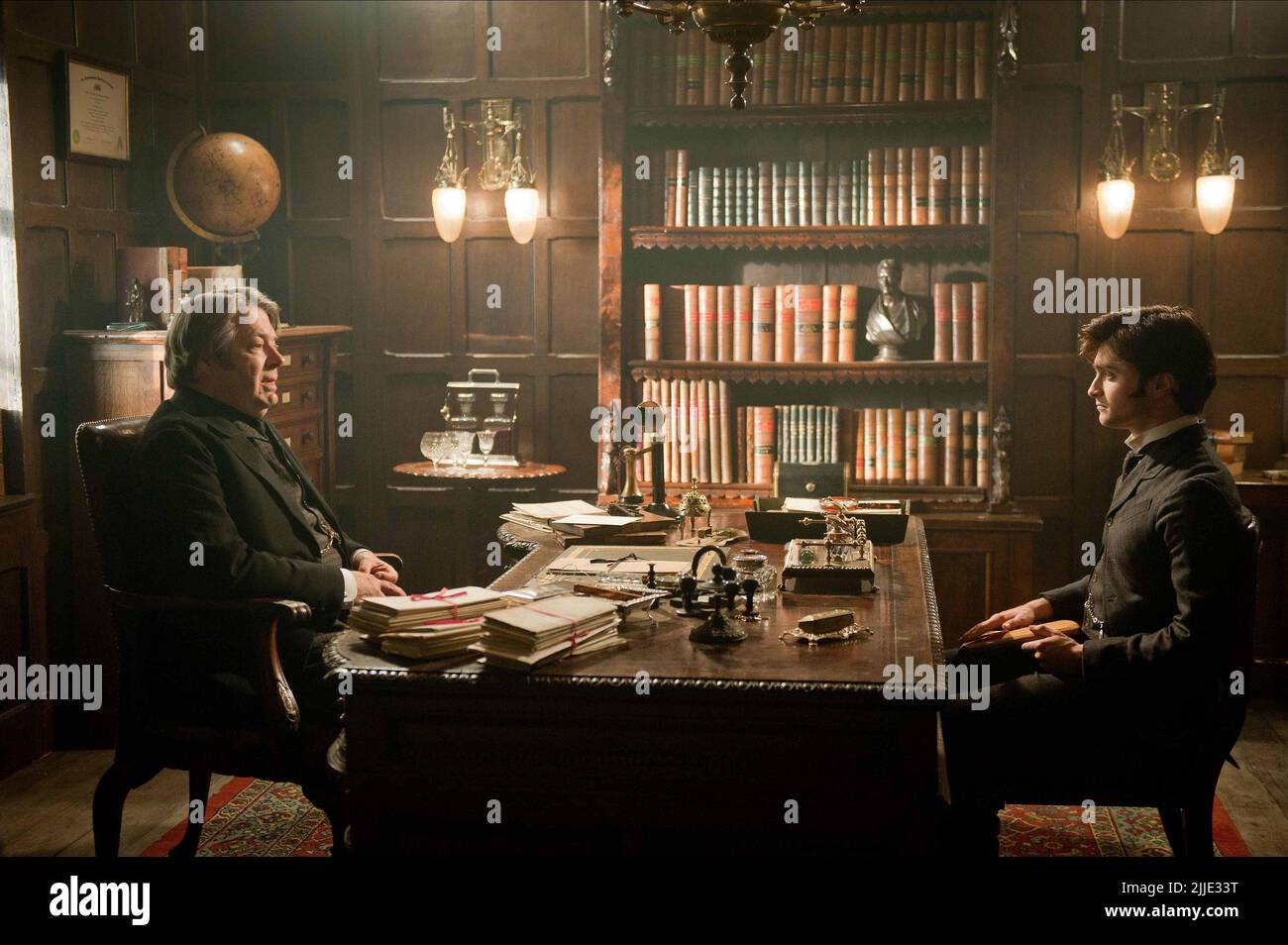 ROGER ALLAM, DANIEL RADCLIFFE, THE WOMAN IN BLACK, 2012 Stock Photo - Alamy