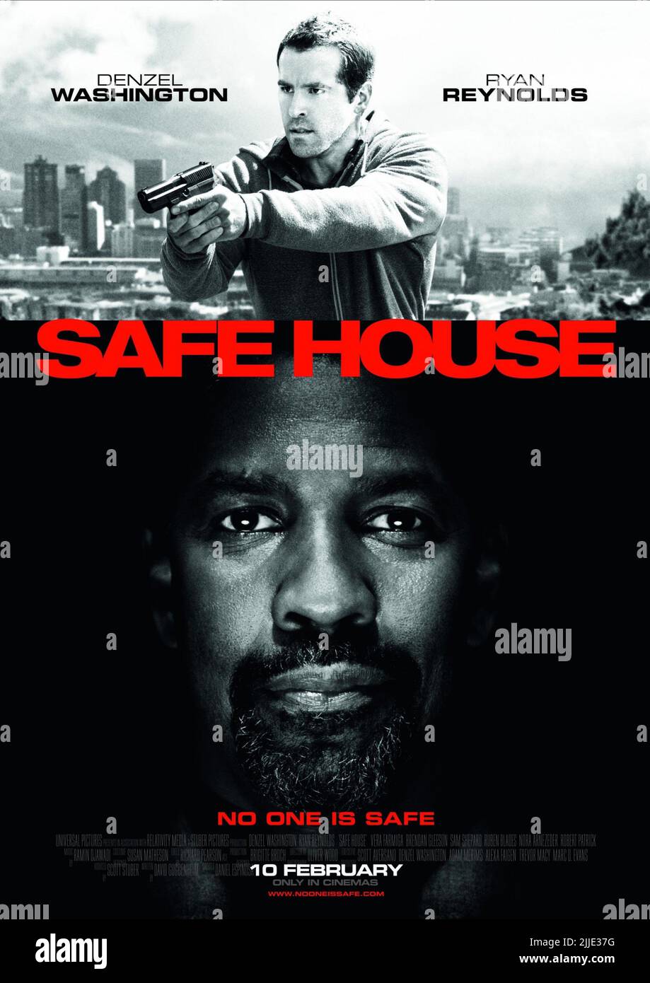 RYAN REYNOLDS, DENZEL WASHINGTON, SAFE HOUSE, 2012 Stock Photo - Alamy