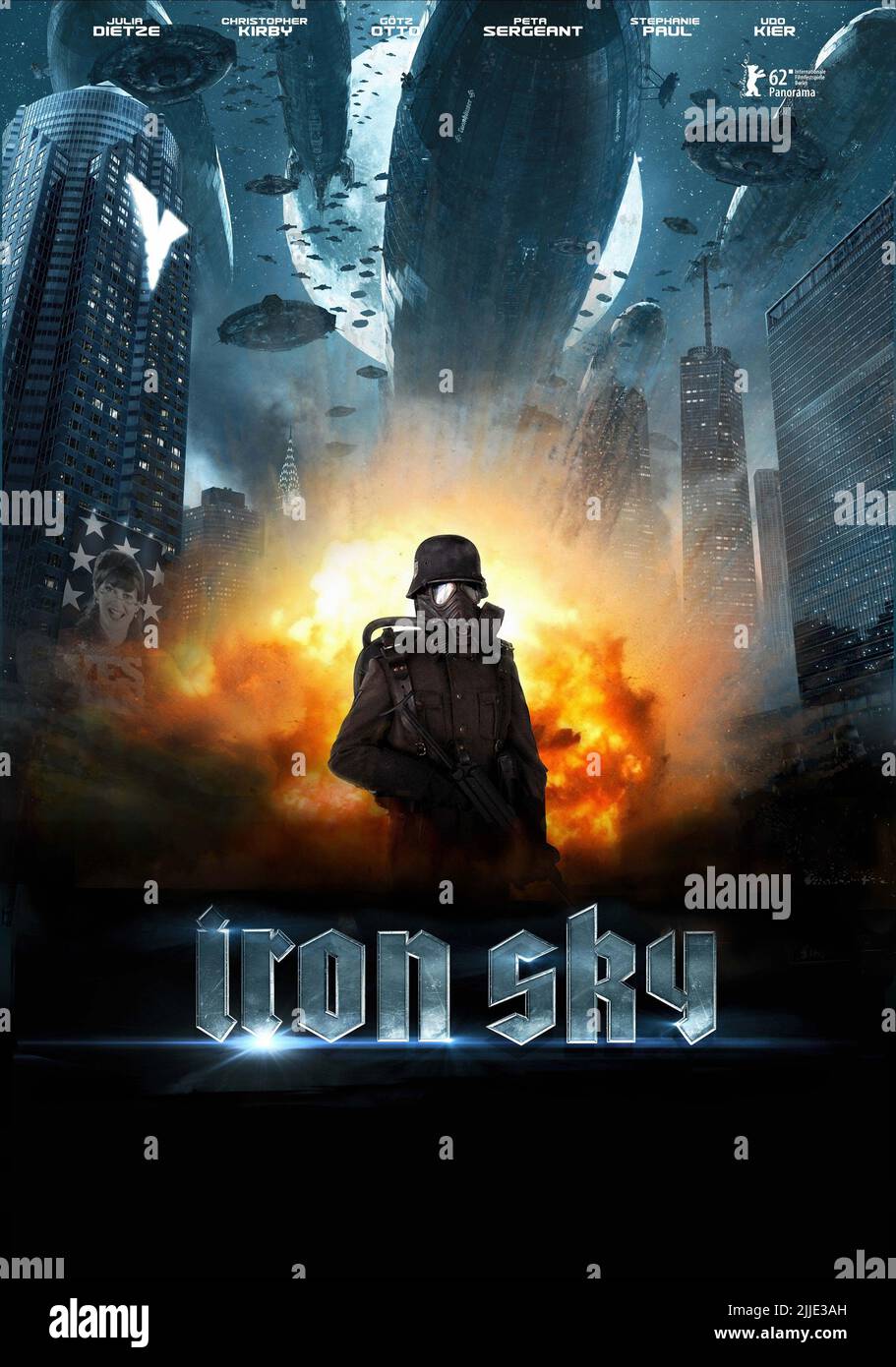 MOVIE POSTER, IRON SKY, 2012 Stock Photo - Alamy