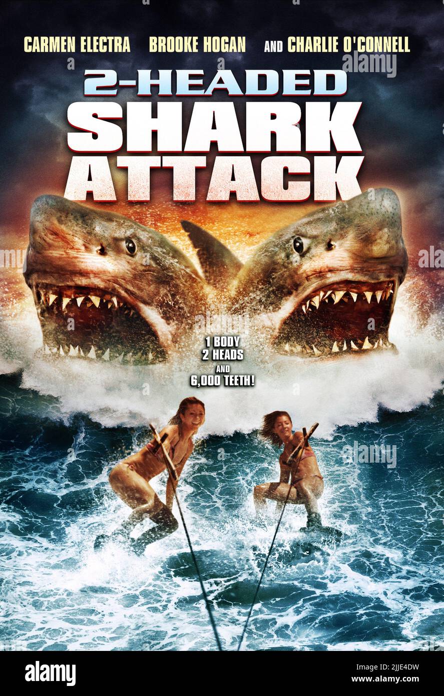 MOVIE POSTER, 2 HEADED SHARK ATTACK, 2012 Stock Photo - Alamy