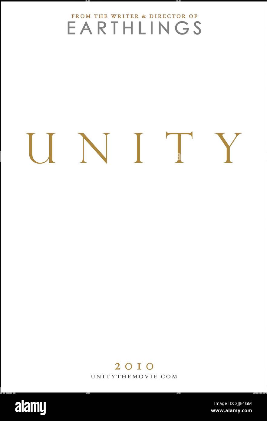 MOVIE POSTER, UNITY, 2012 Stock Photo - Alamy