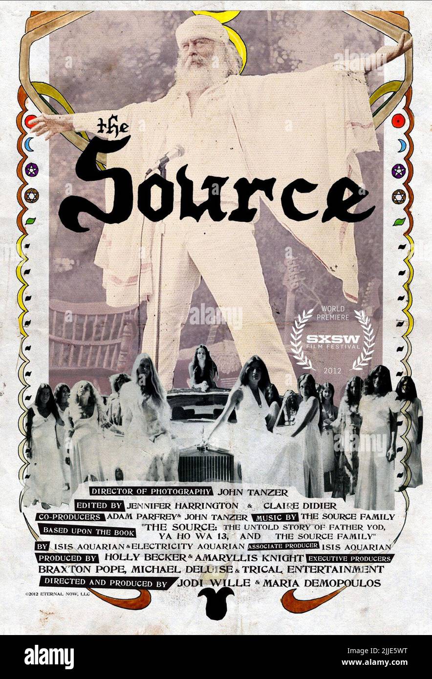 FATHER YOD POSTER, THE SOURCE FAMILY, 2012 Stock Photo - Alamy