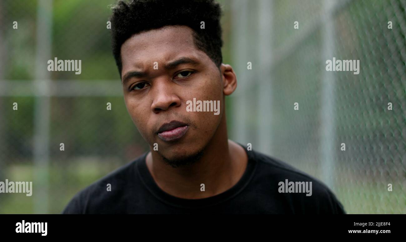 Serious dramatic mixed race hi-res stock photography and images - Alamy