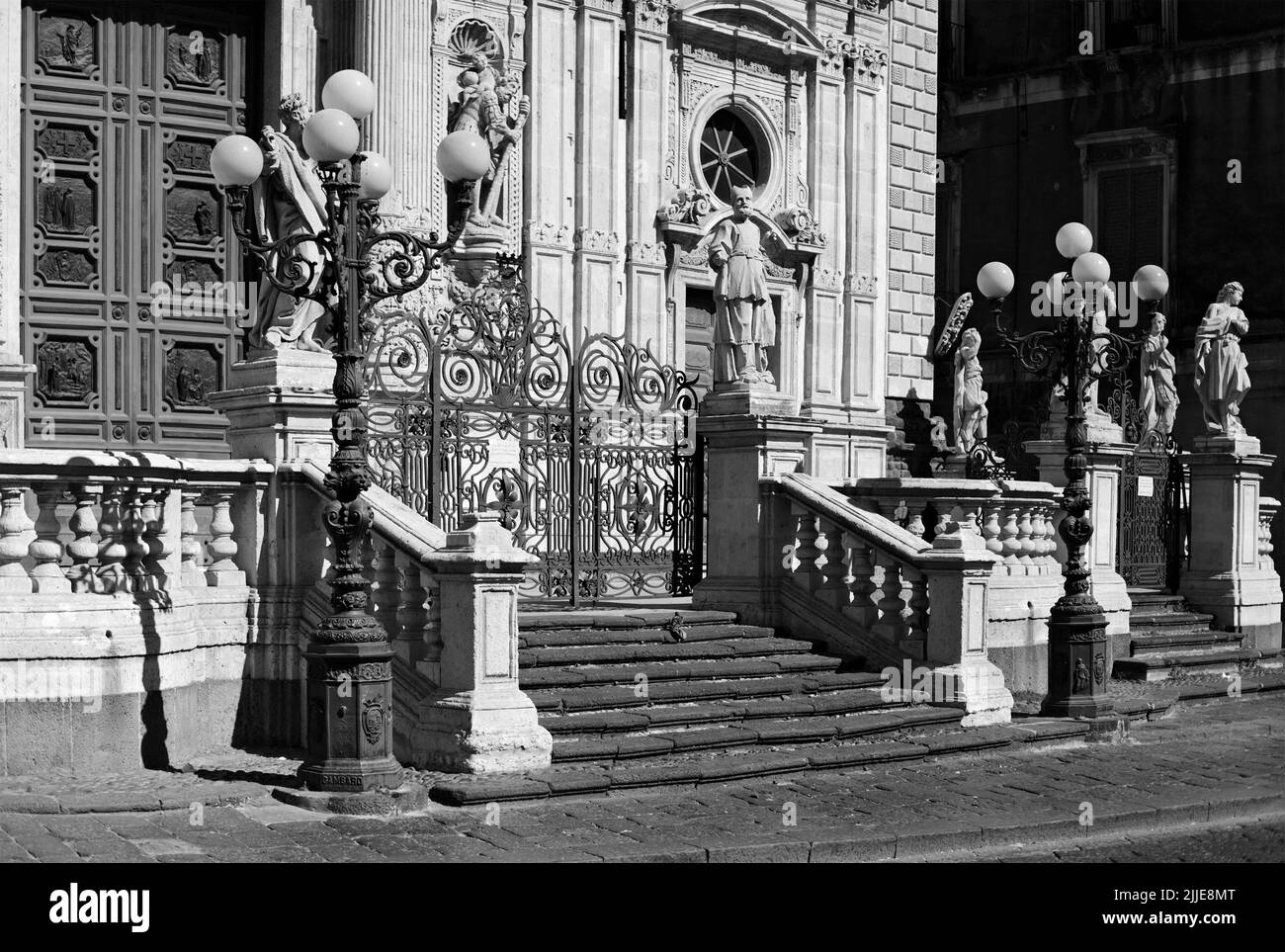 Basilica di San Sebastiano, Acireale Stock Photo - Alamy