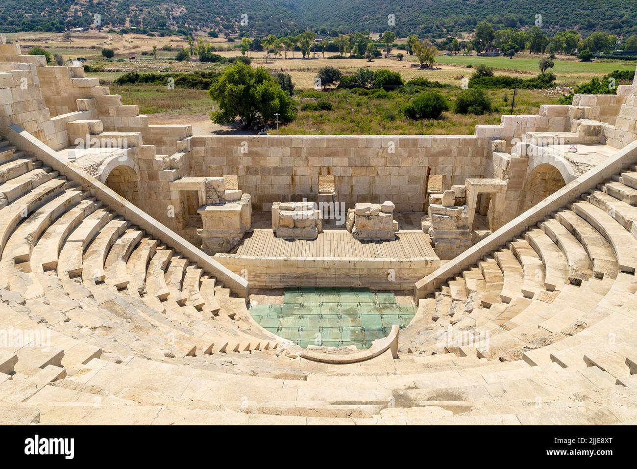 Wide angle photo of Patara ancient city Stock Photo - Alamy