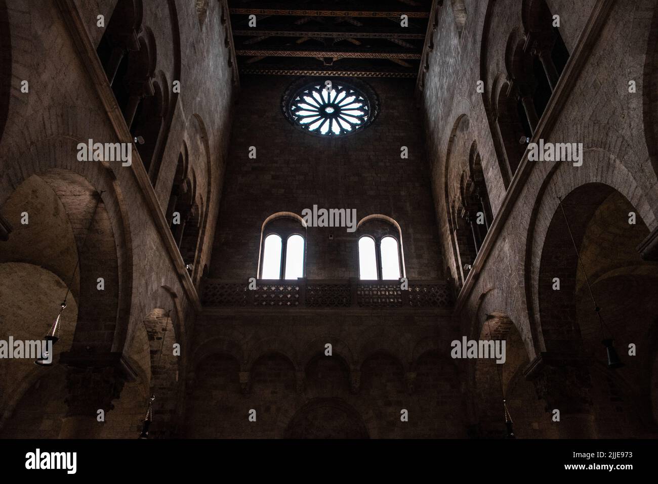 Iconic Romanesque cathedral St Mary of the Assumption in Bitonto ...