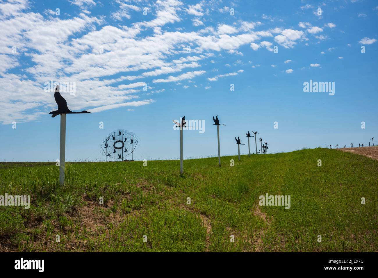 Geese sculptures hi-res stock photography and images - Alamy