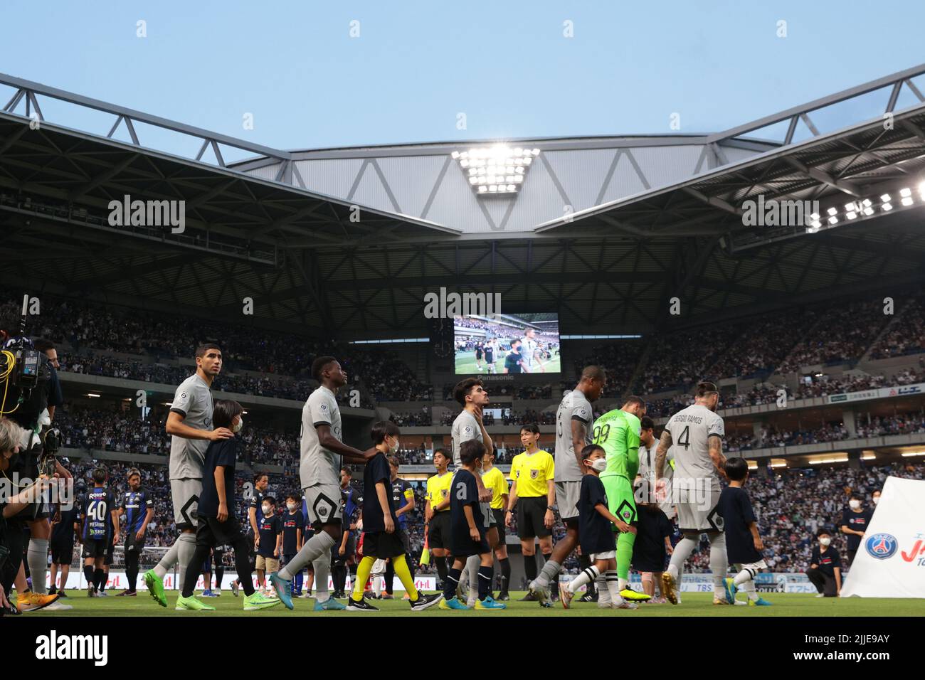 Osaka, Japan. 25th July, 2022. General view Football/Soccer : PSG Japan ...